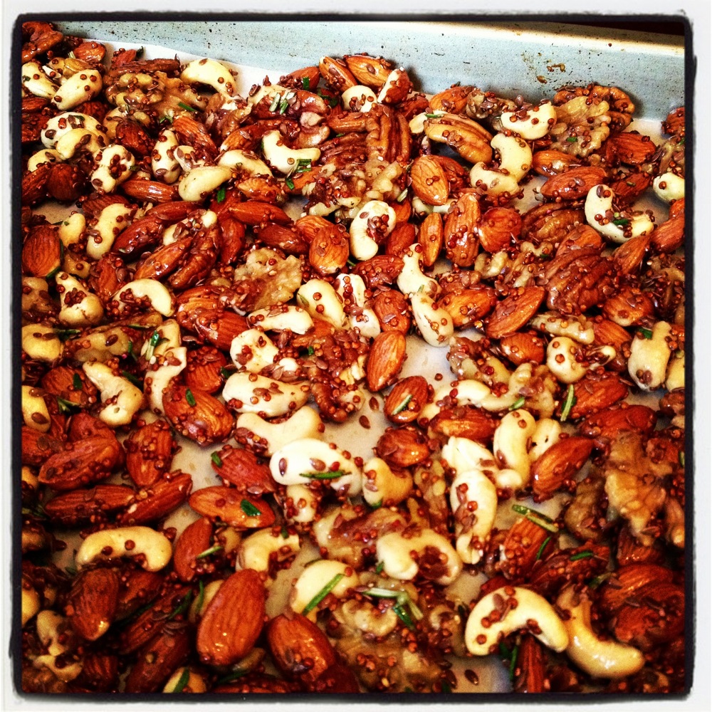 Feeling Nutty...or Nice: Toasted Nuts